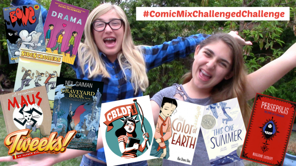 ComicMix’s Tweeks Challenge Kids and Parents to Read Challenged Comics ...