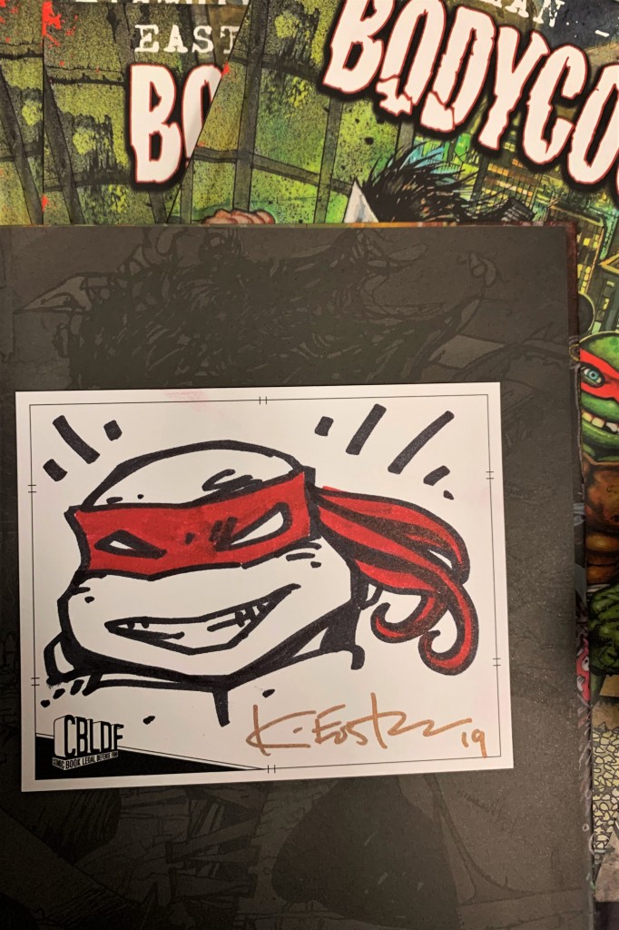 Kevin Eastman Signed & Sketched TMNT HCs Benefit CBLDF! – Comic Book ...