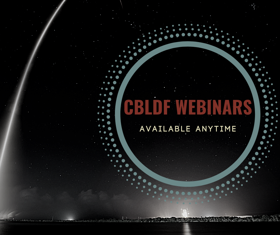 Catch Up with CBLDF Webinars Anytime! – Comic Book Legal Defense Fund