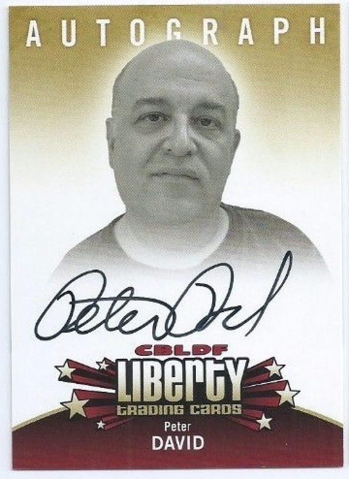 Peter David – Comic Book Legal Defense Fund